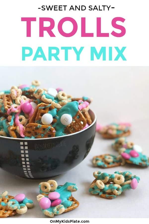Trolls Birthday Party Snack Mix