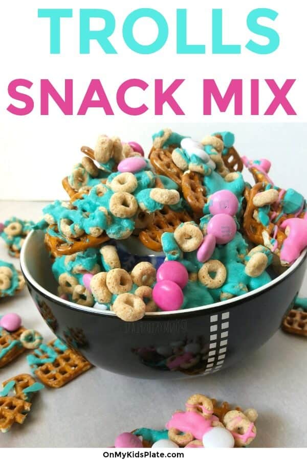 Trolls Birthday Party Snack Mix