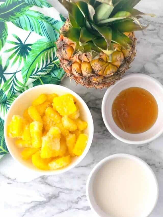 Dole Whip Smoothie (5 Minutes To Make!) - On My Kids Plate