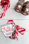 Adorable "Cup of Cheer" Holiday Gift Tags (Printable!) - On My Kids Plate