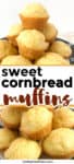 Easy Mini Cornbread Muffins Recipe ~ On My Kids Plate