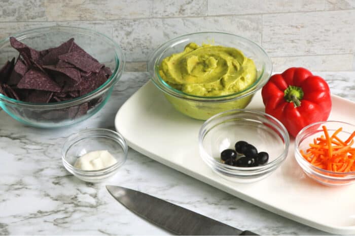 Spooky Frankenstein Monster Guacamole - On My Kids Plate