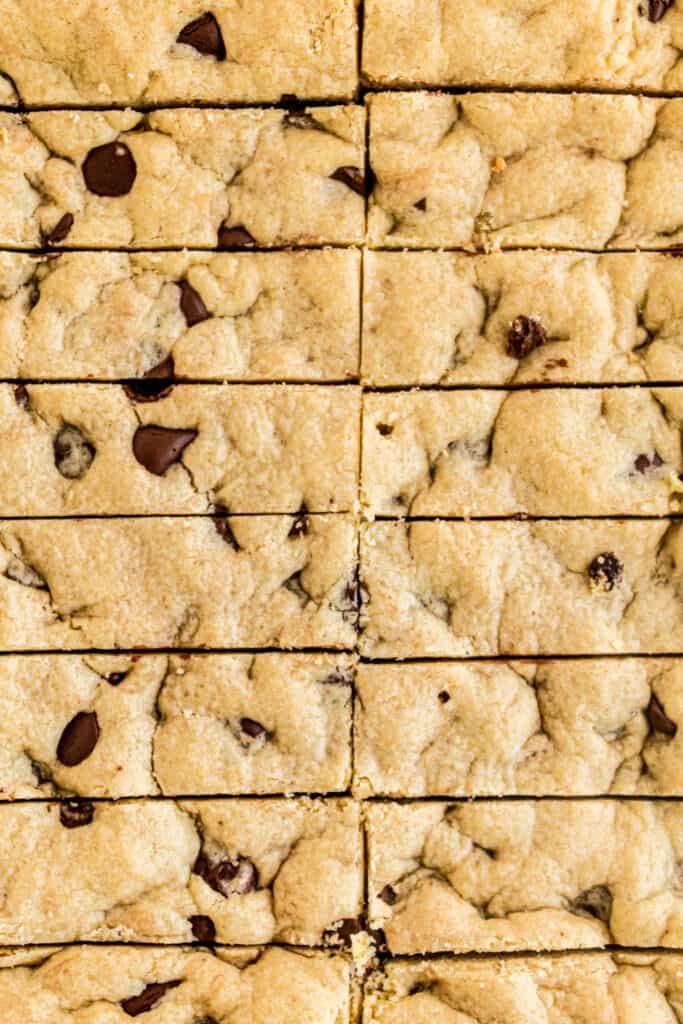 Chewy Chocolate Chip Cookie Sticks - On My Kids Plate