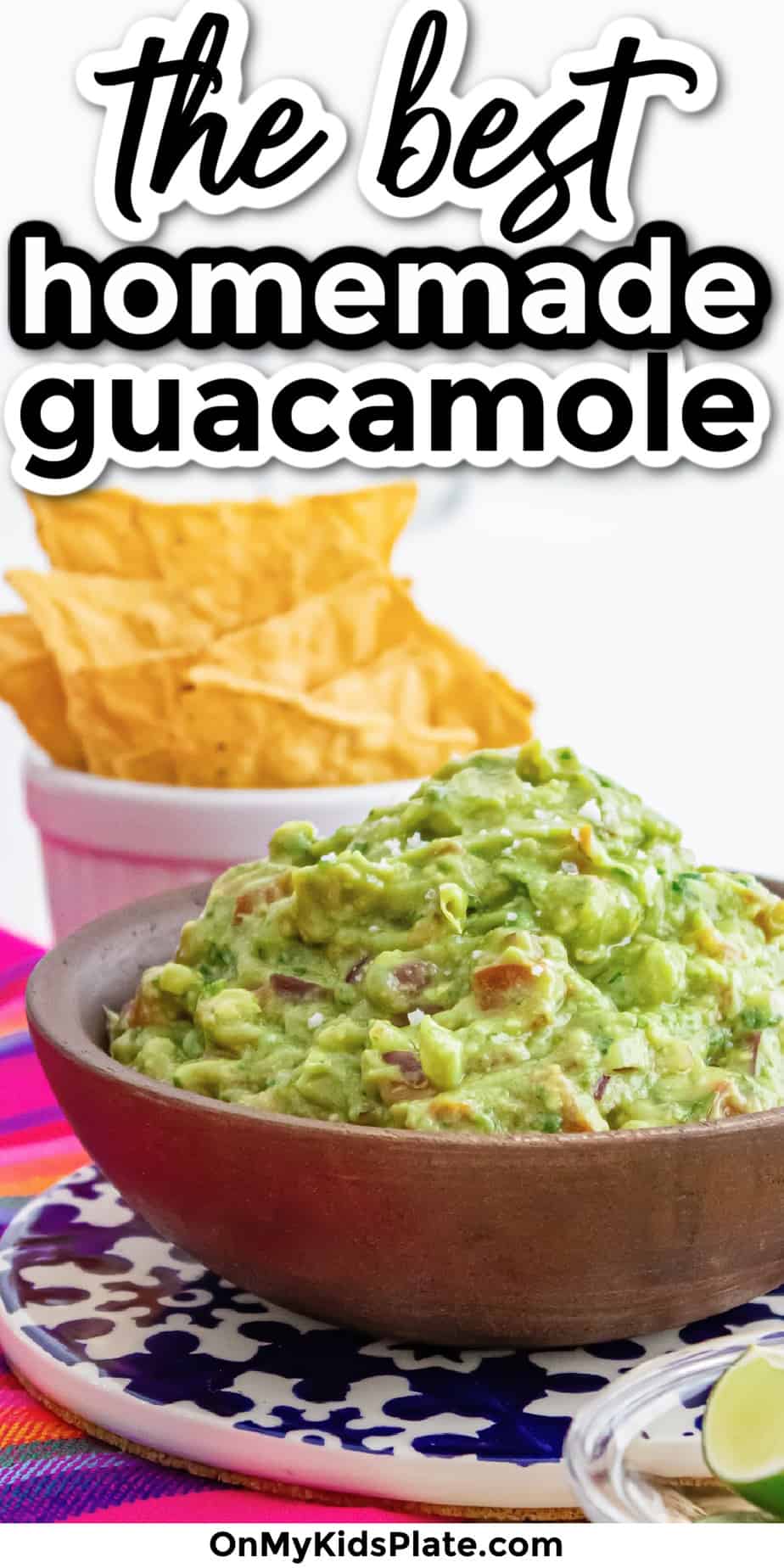 The BEST Fresh Homemade Guacamole