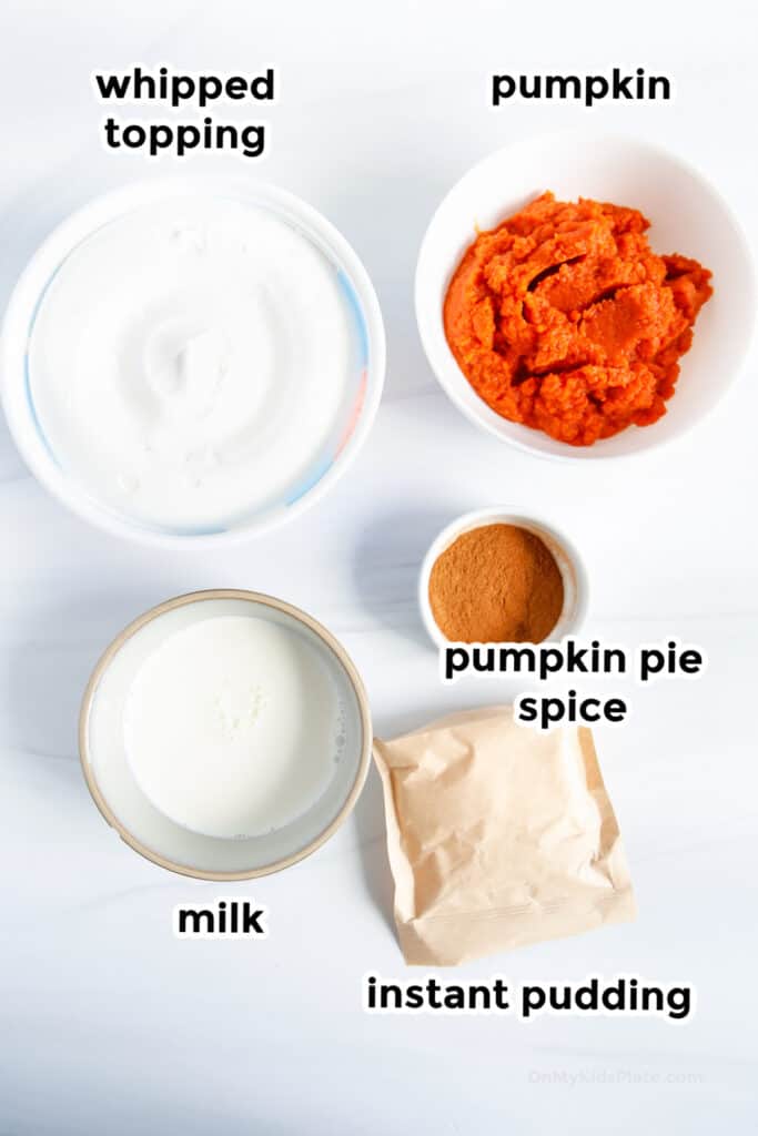 Pumpkin Pie Dip - On My Kids Plate