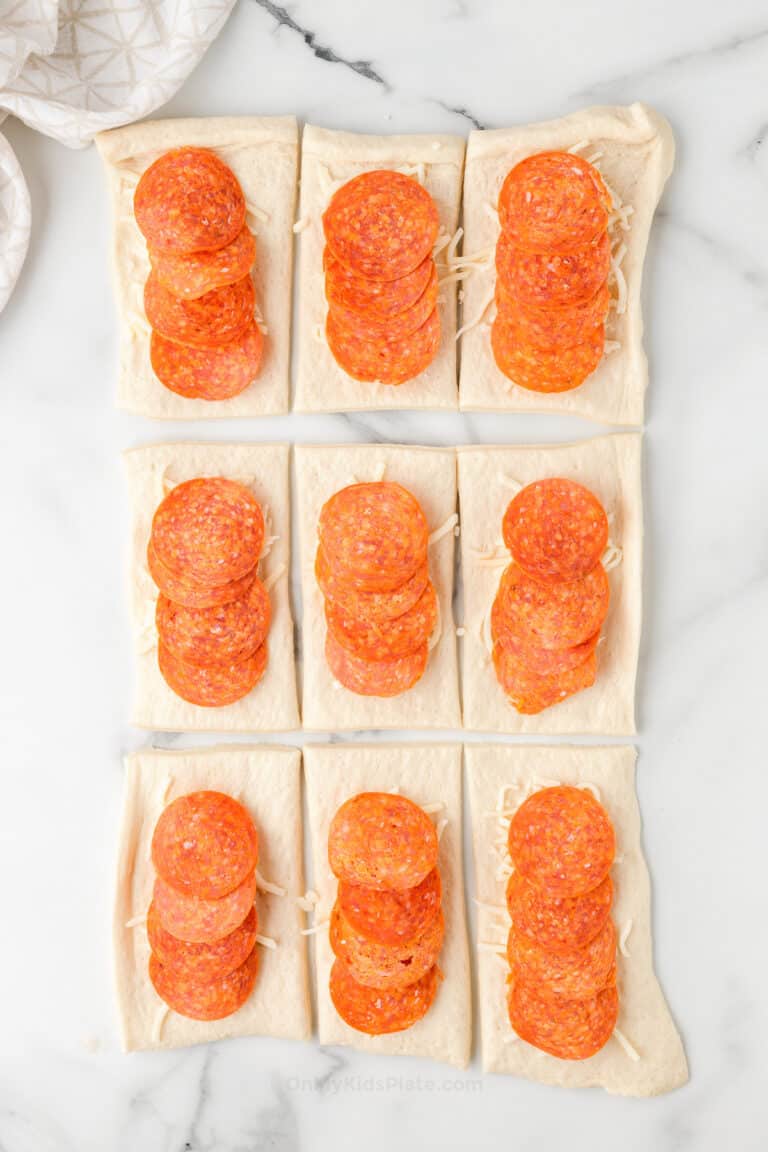 Easy Homemade Pepperoni Rolls - On My Kids Plate