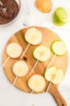Caramel Apple Slices - On My Kids Plate