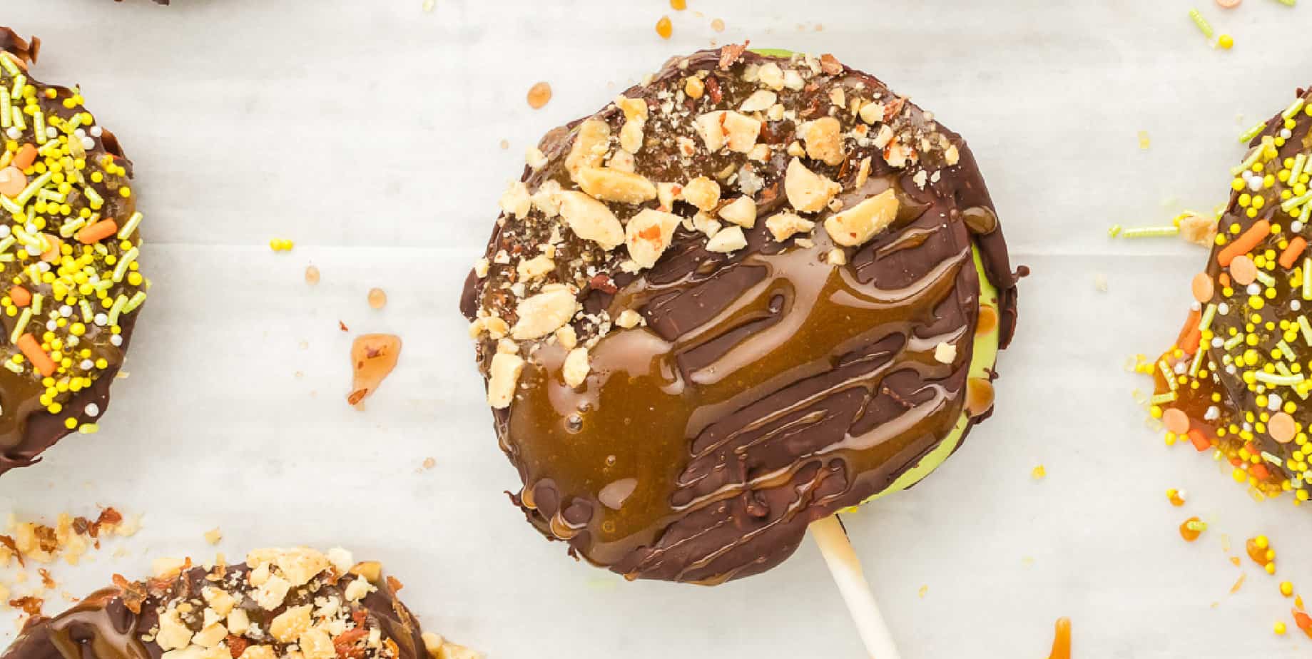 Caramel Apple Slices - On My Kids Plate
