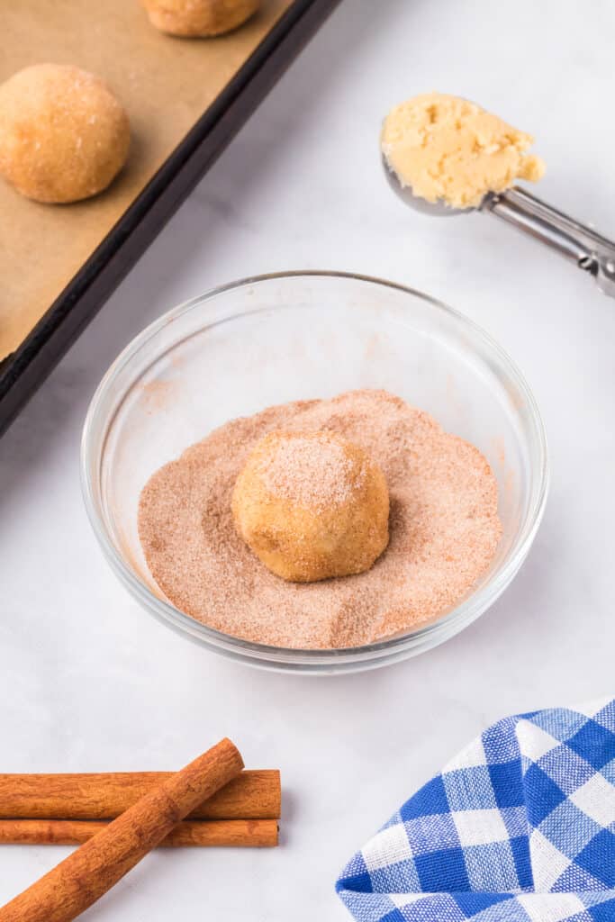 Fluffy Snickerdoodles - On My Kids Plate