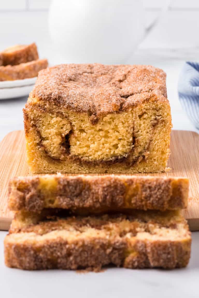 Snickerdoodle Bread - On My Kids Plate