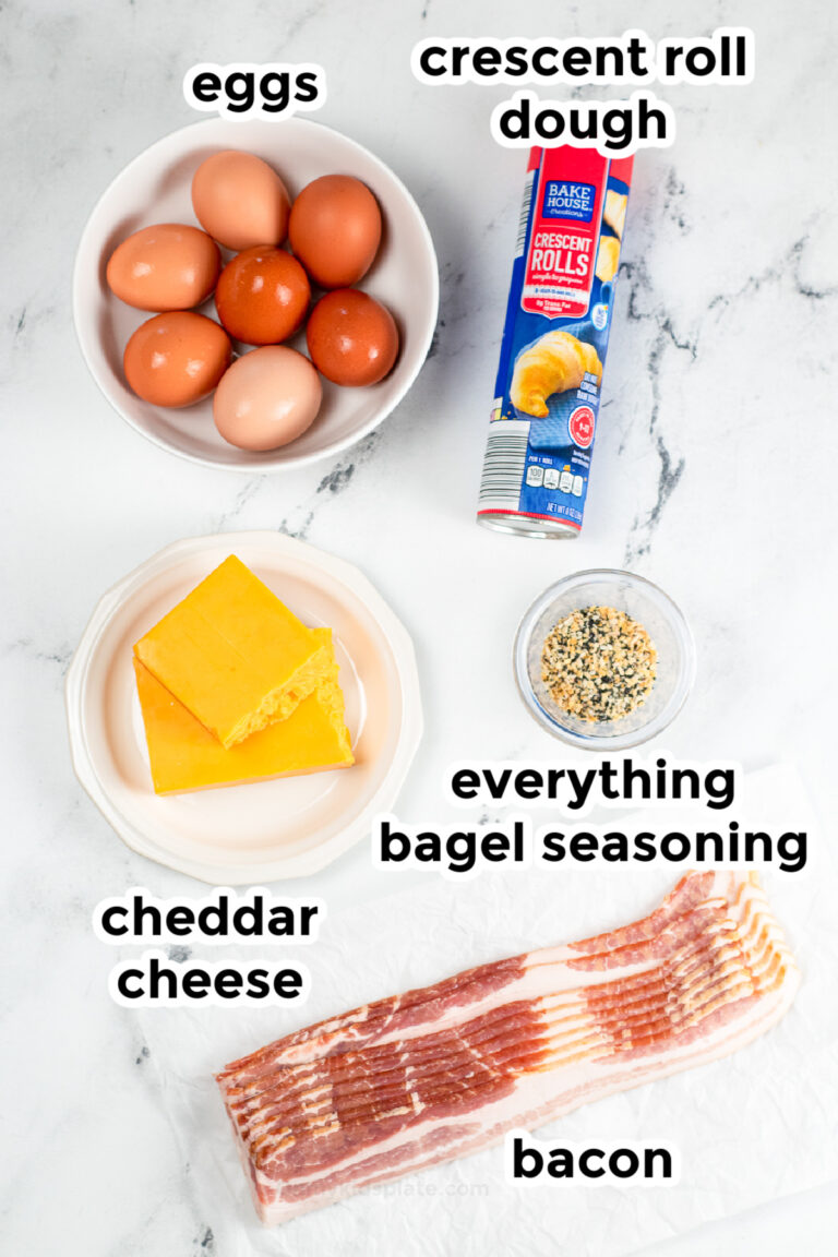 Easy Breakfast Braid (With Crescent Rolls) - On My Kids Plate