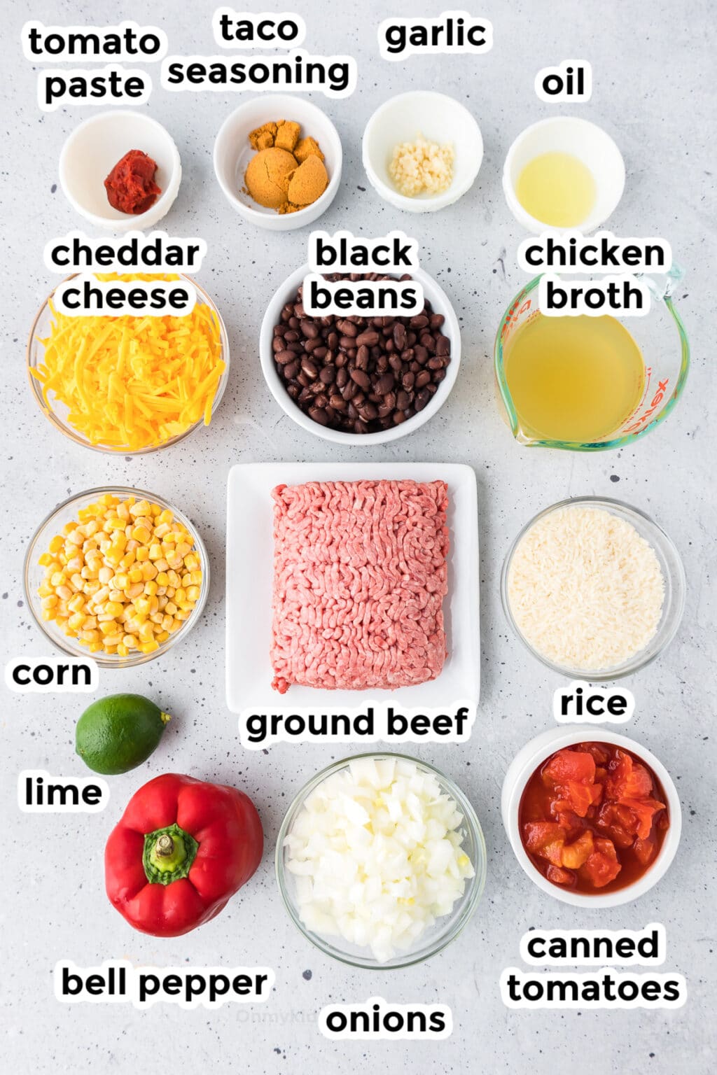 Easy Beef Burrito Bowl (All In One Pot!) - On My Kids Plate