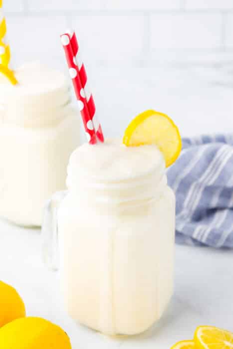 Frosted Lemonade (Copycat Chick-fil-A) - On My Kids Plate