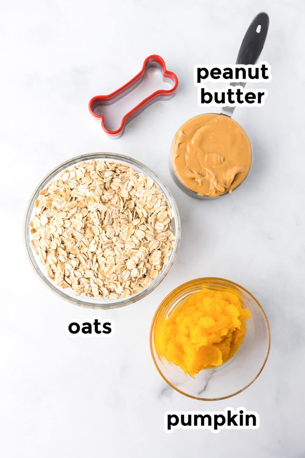 Peanut Butter Cookies For Dogs (3 Ingredients, Use Leftover Pumpkin ...