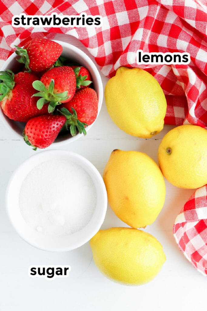 How To Make Strawberry Lemonade Homemade - On My Kids Plate