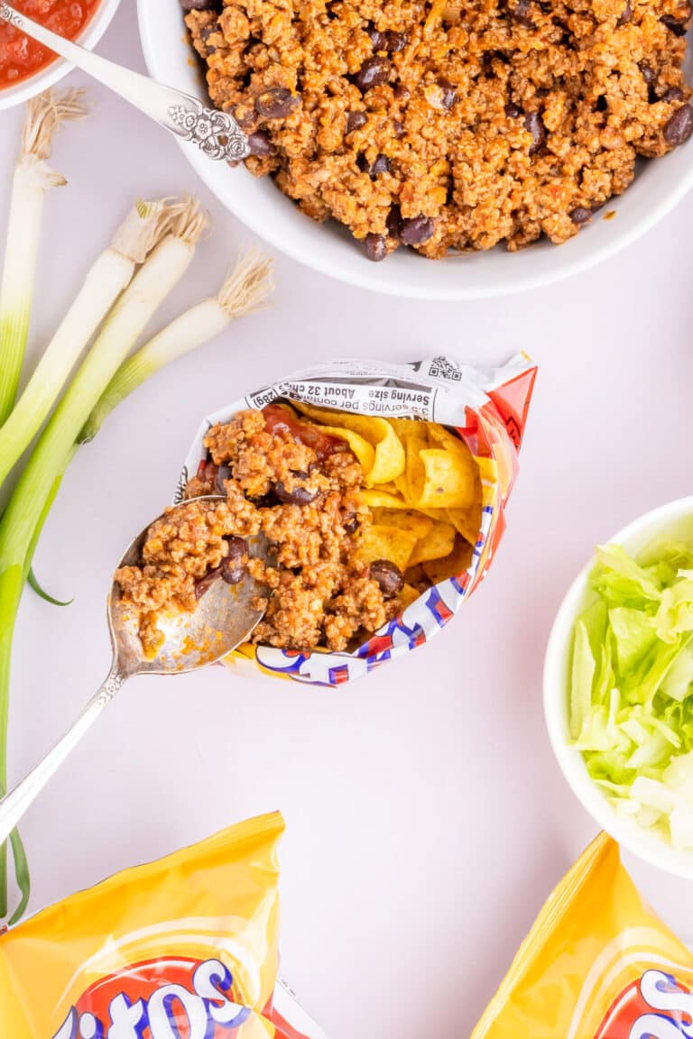 Walking Tacos (Easy Tacos In a Bag!) - On My Kids Plate