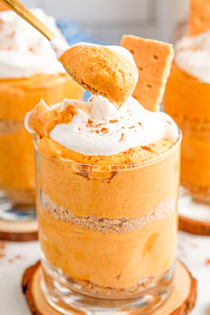 Easy Pumpkin Pudding - On My Kids Plate