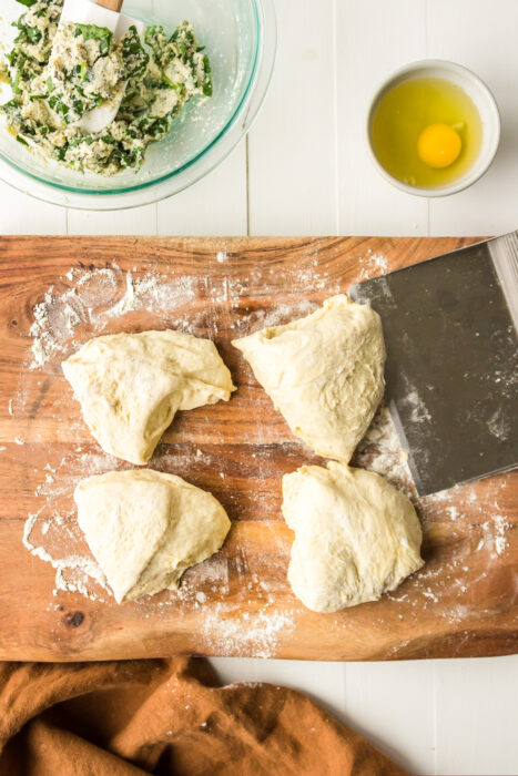 Creamy Chicken Calzone Recipe - On My Kids Plate