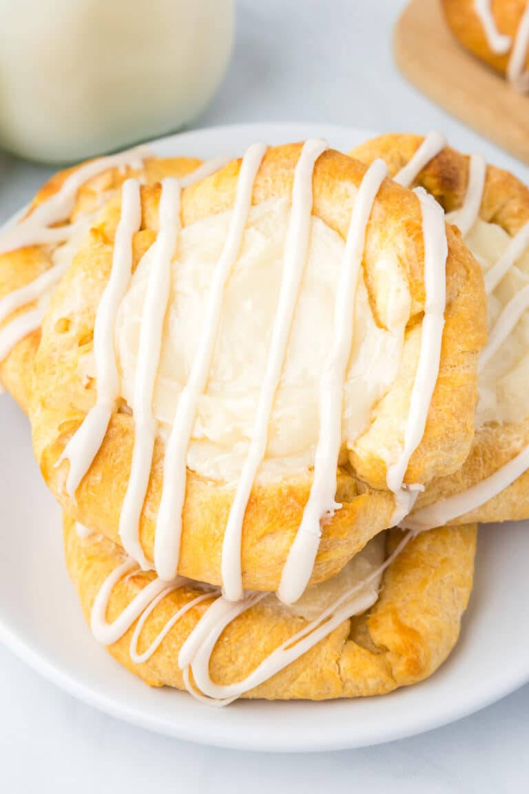 Crescent Roll Cream Cheese Danish - On My Kids Plate