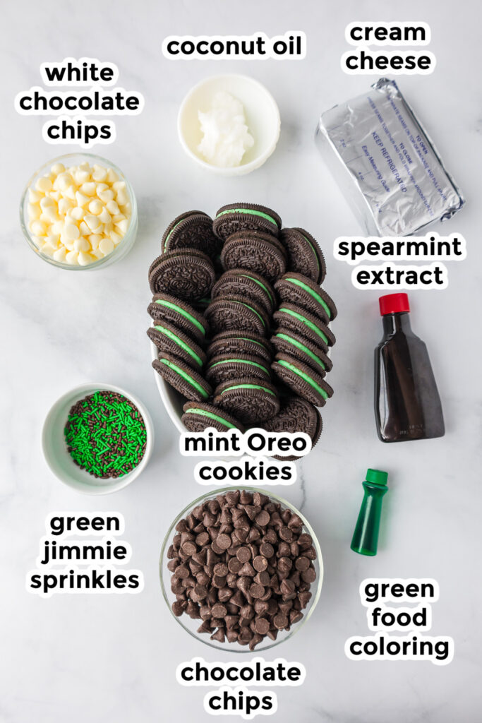 Oreo Mint Chocolate Truffles - On My Kids Plate
