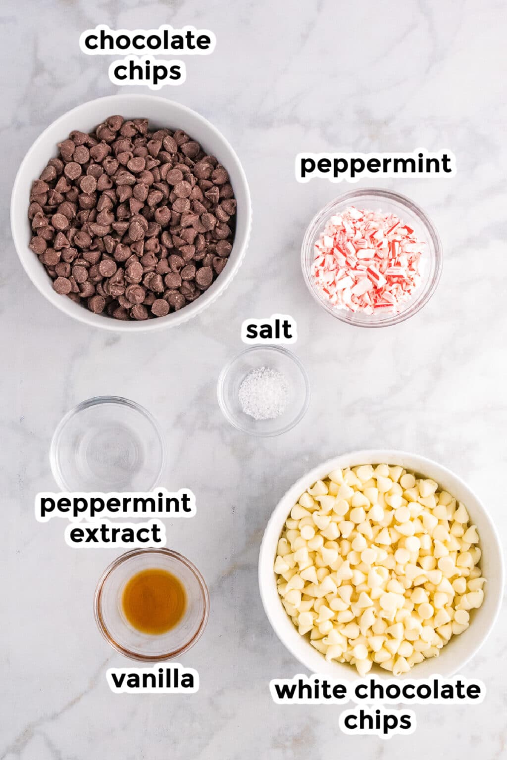 Super Easy White Chocolate Peppermint Bark - On My Kids Plate