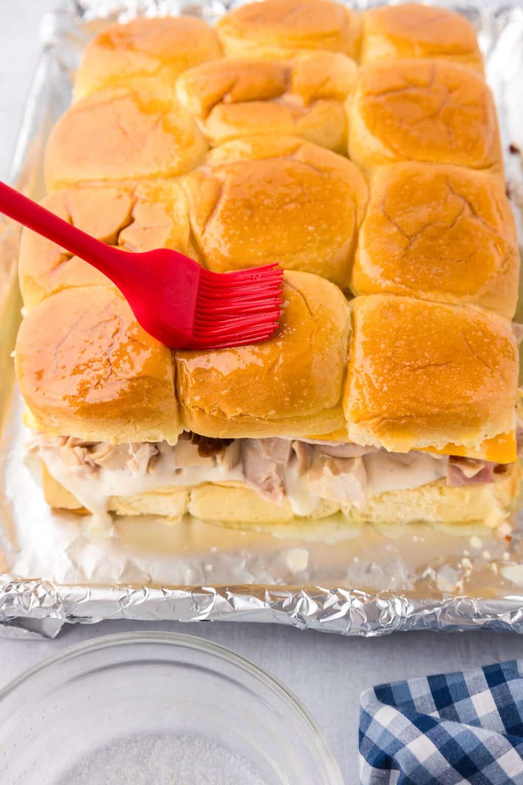 Chicken Bacon Ranch Sliders - On My Kids Plate