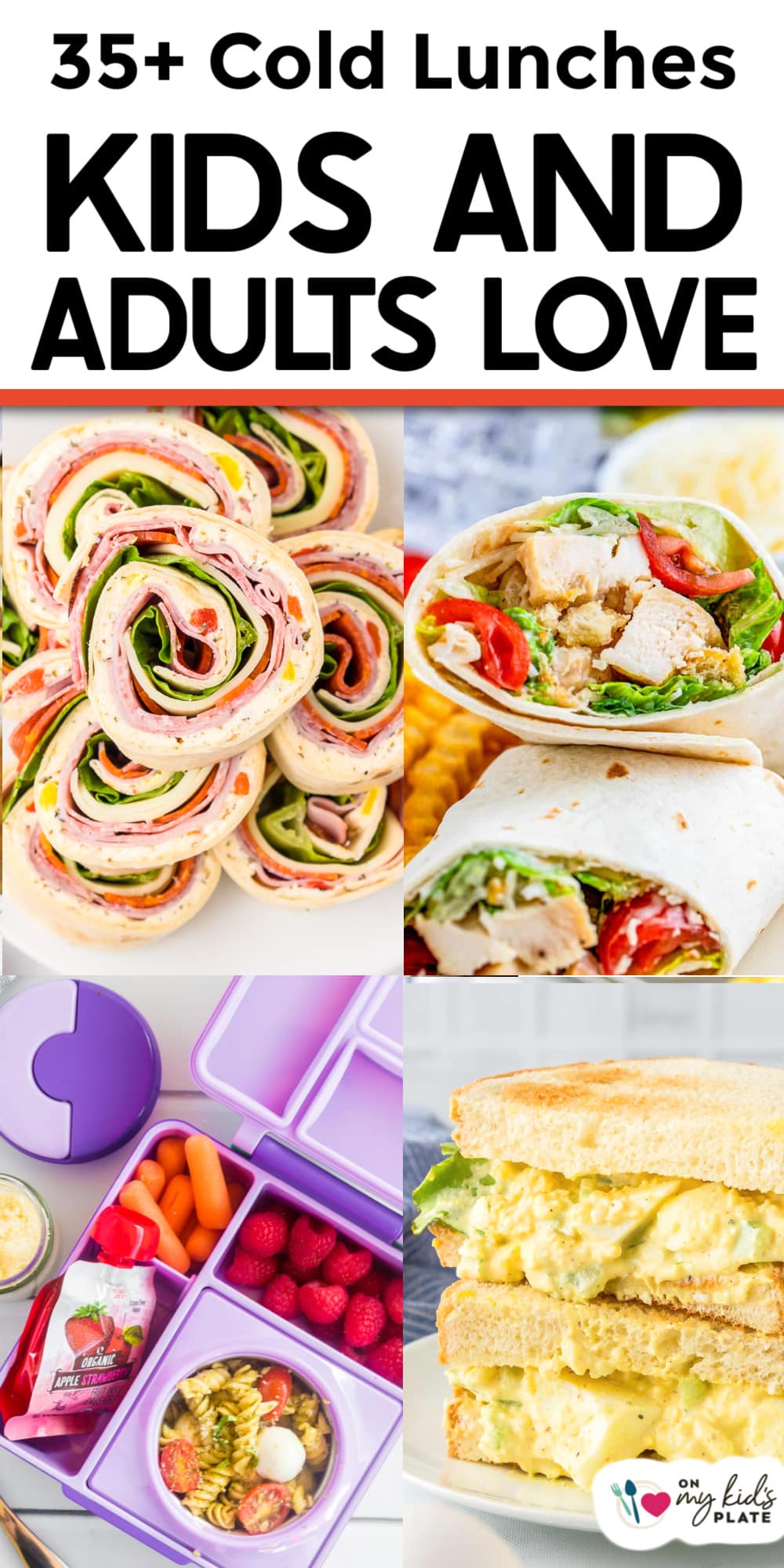 35+ Cold Lunch Ideas (For Kids And Adults!) - On My Kids Plate