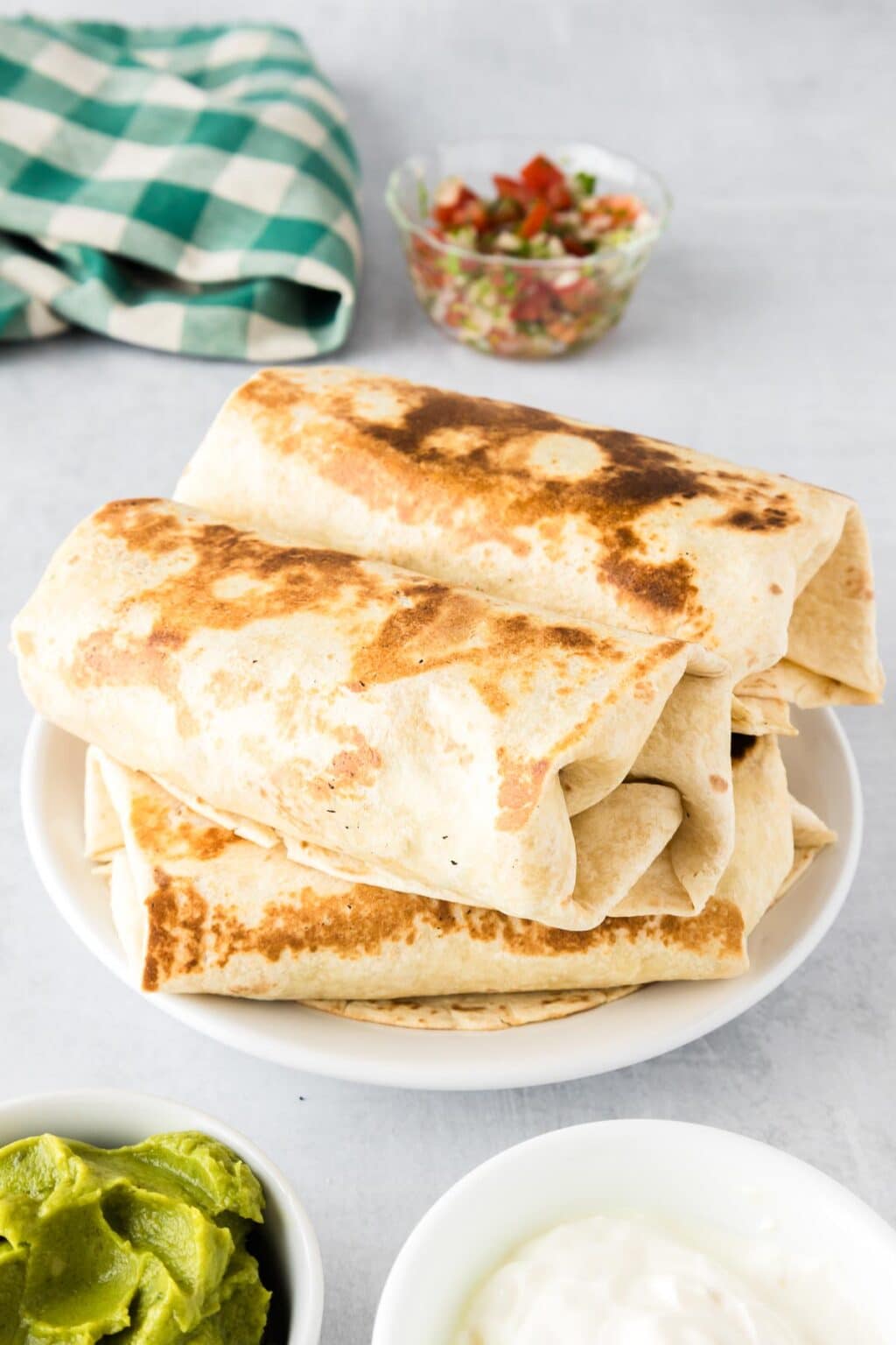 Easy Chicken Fajita Wraps - On My Kids Plate