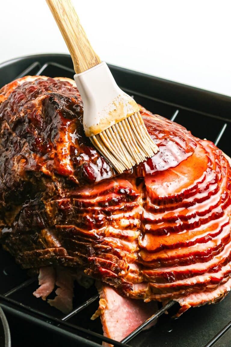 How To Make A Honey Orange Ham Glaze - On My Kids Plate