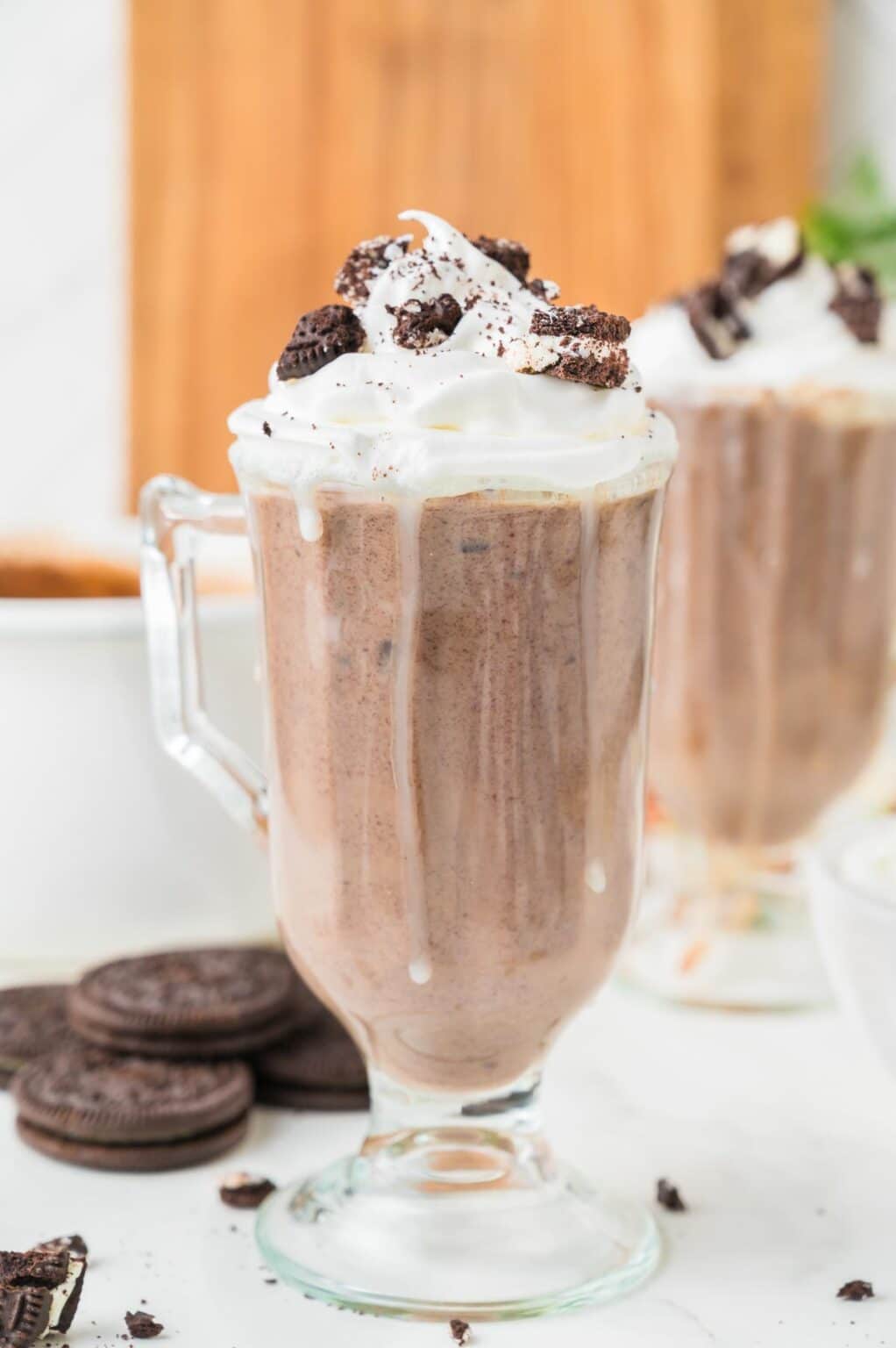 Oreo Hot Chocolate - On My Kids Plate