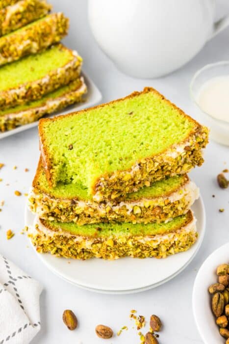 Pistachio Bread - On My Kids Plate