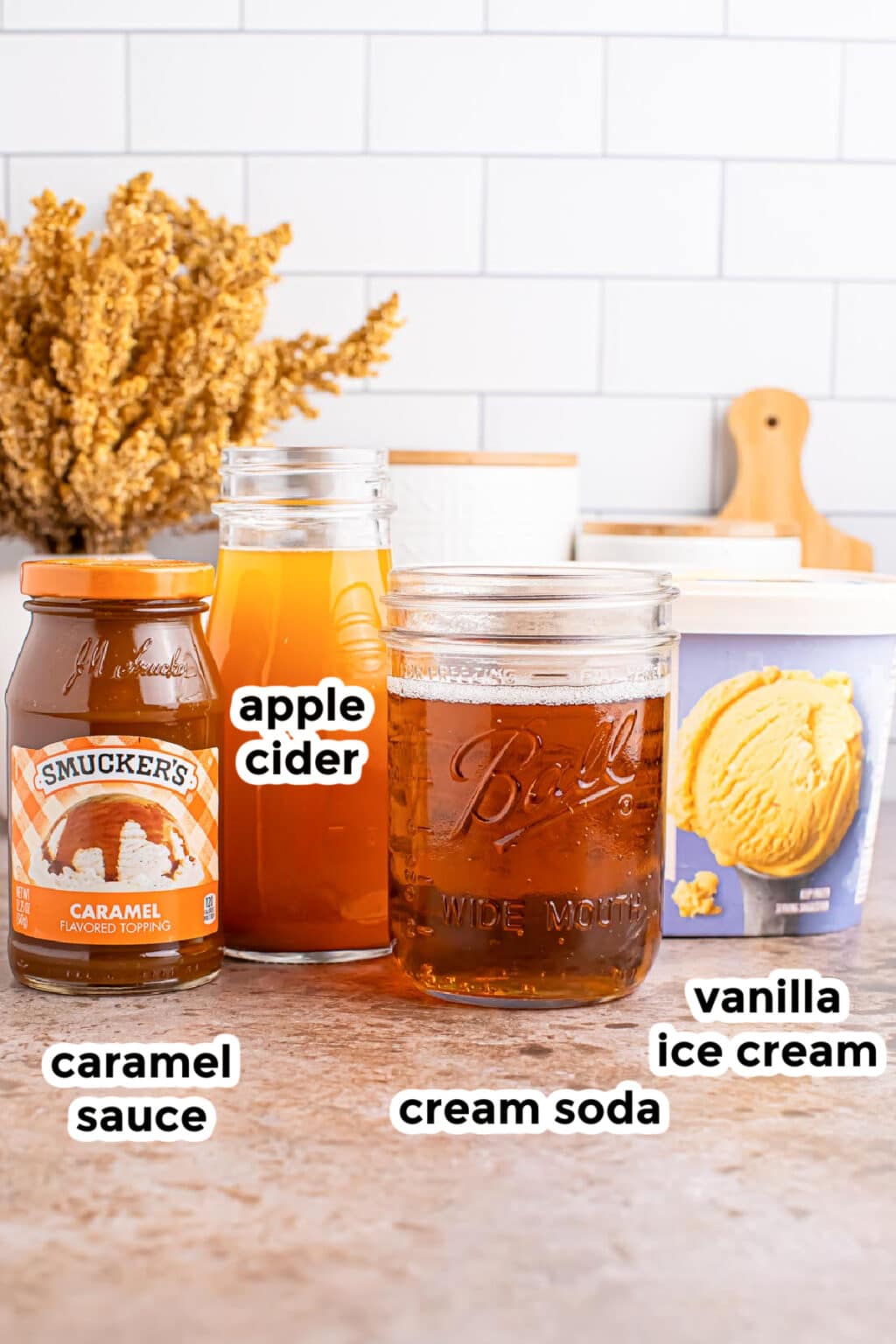 Apple Cider Float - On My Kids Plate