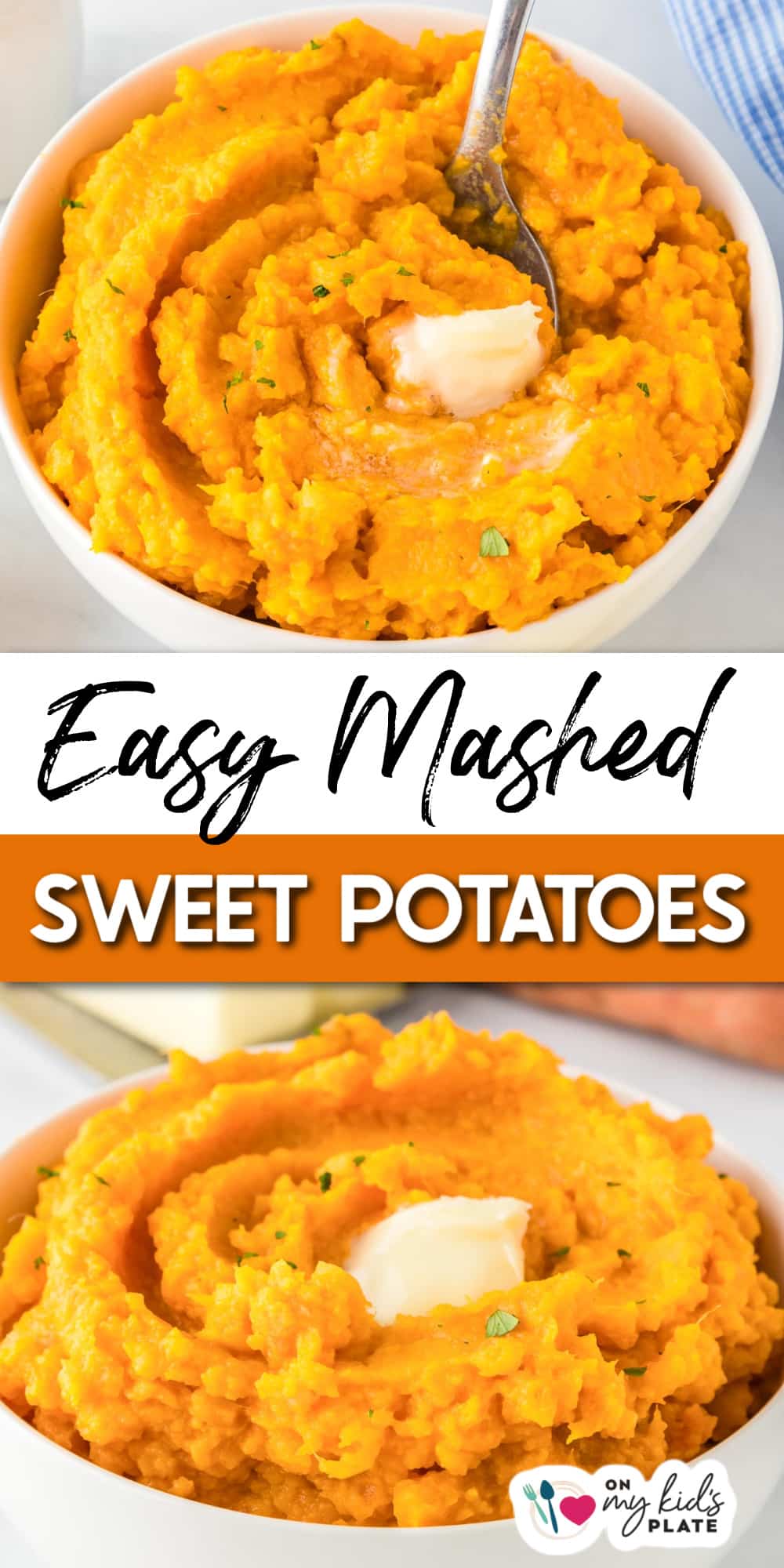 Creamy Mashed Sweet Potatoes (With Maple Syrup!)