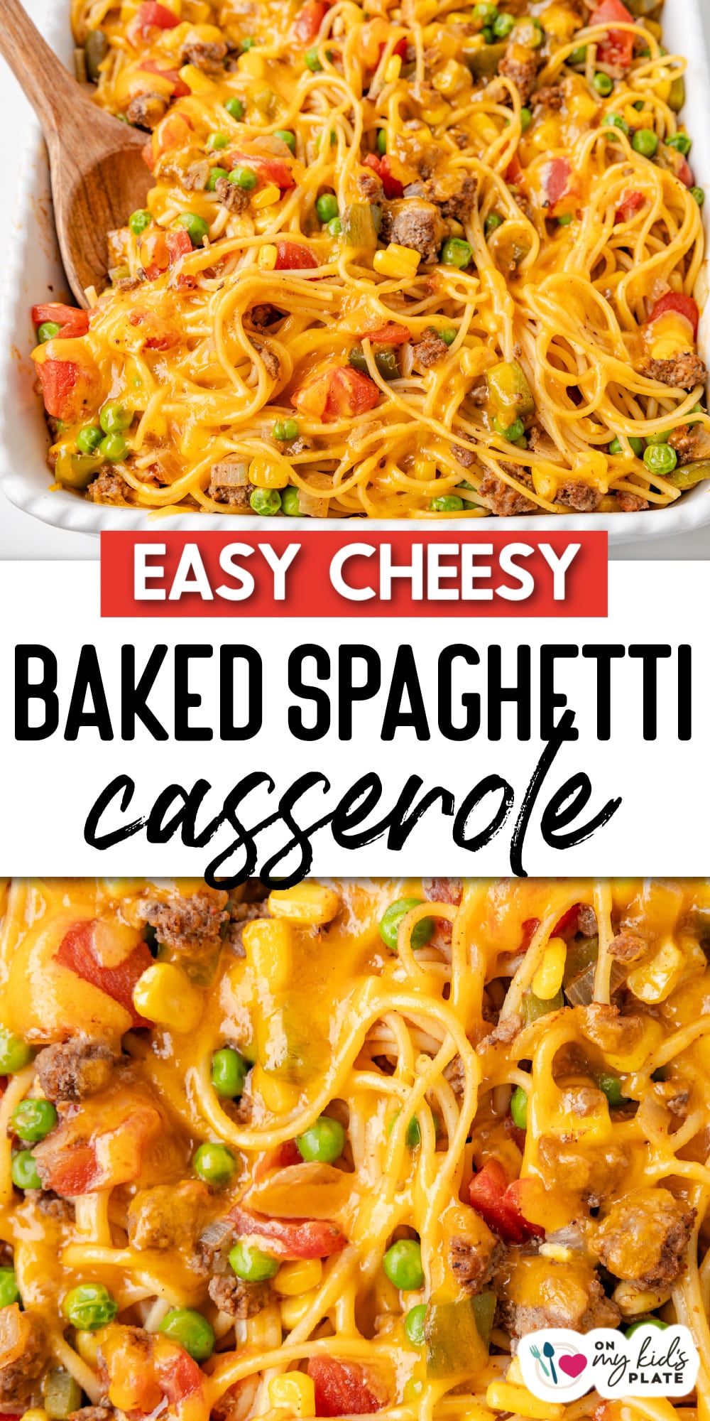 Church Supper Spaghetti - On My Kids Plate