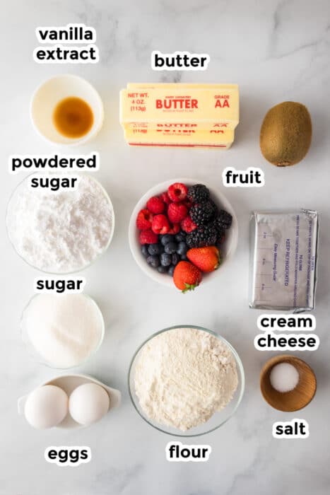 Fruit Pizza Cookies (Sugar Cookies) - On My Kids Plate