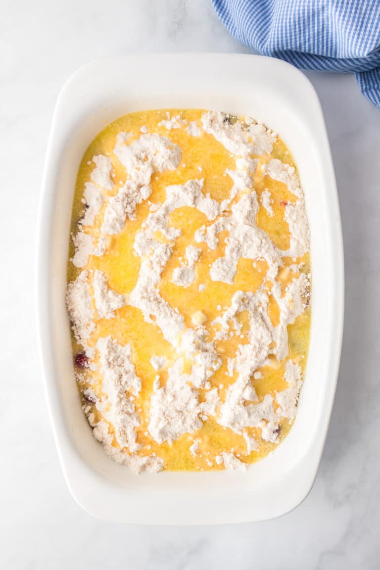 Easy Cherry Dump Cake (With Cake Mix!) - On My Kids Plate