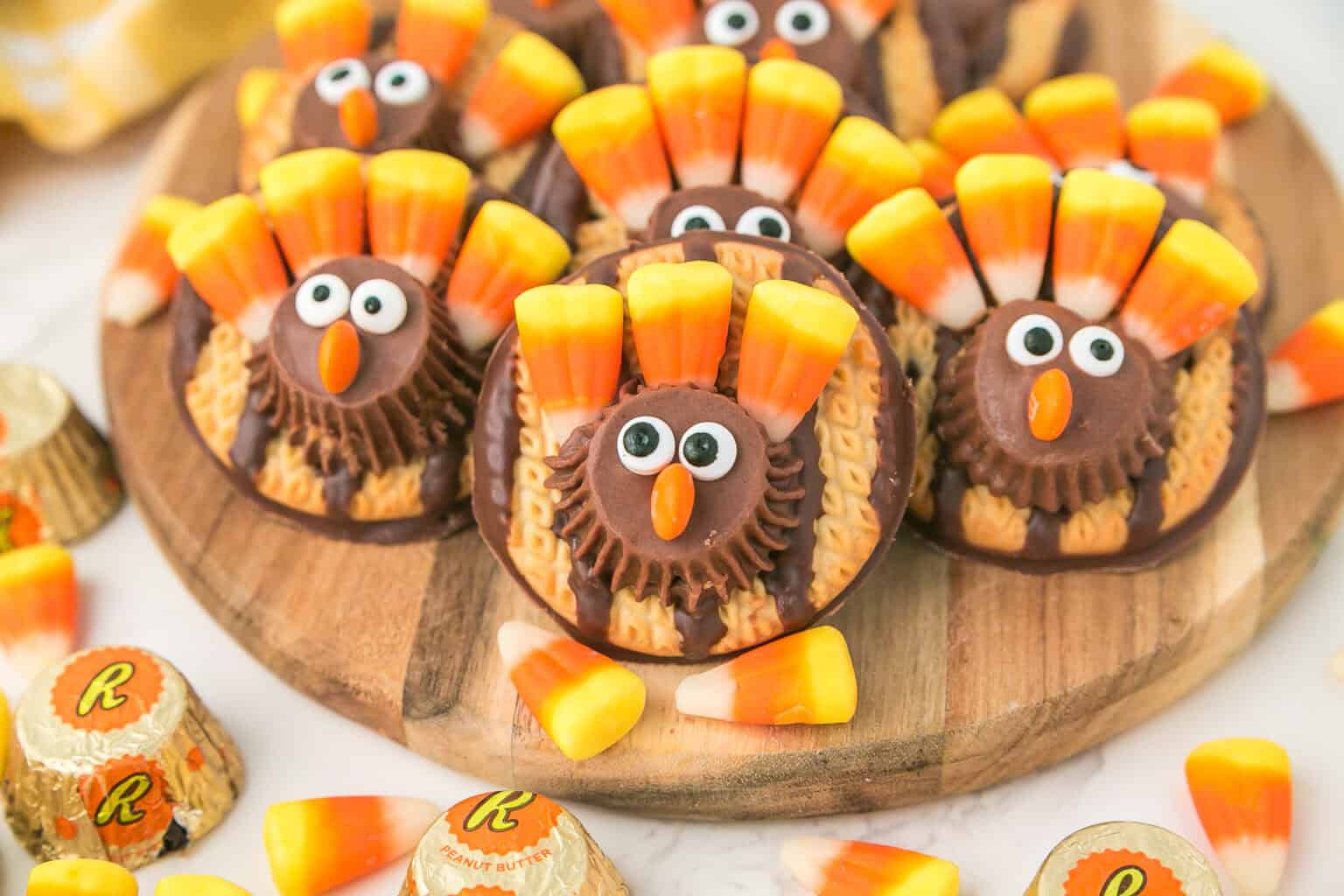 Easy Turkey Cookies (For Thanksgiving!)